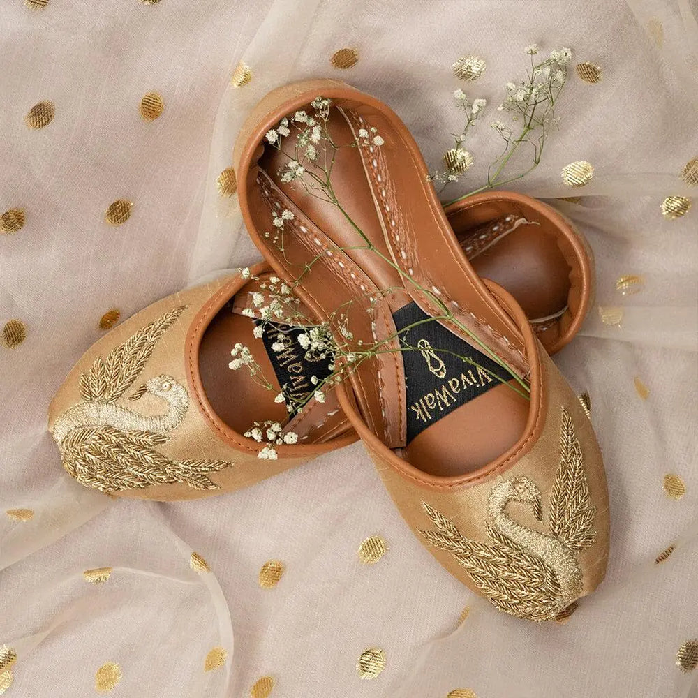 Khussa Shoes, khussa design & Flats Chappal Online - VivaWalk