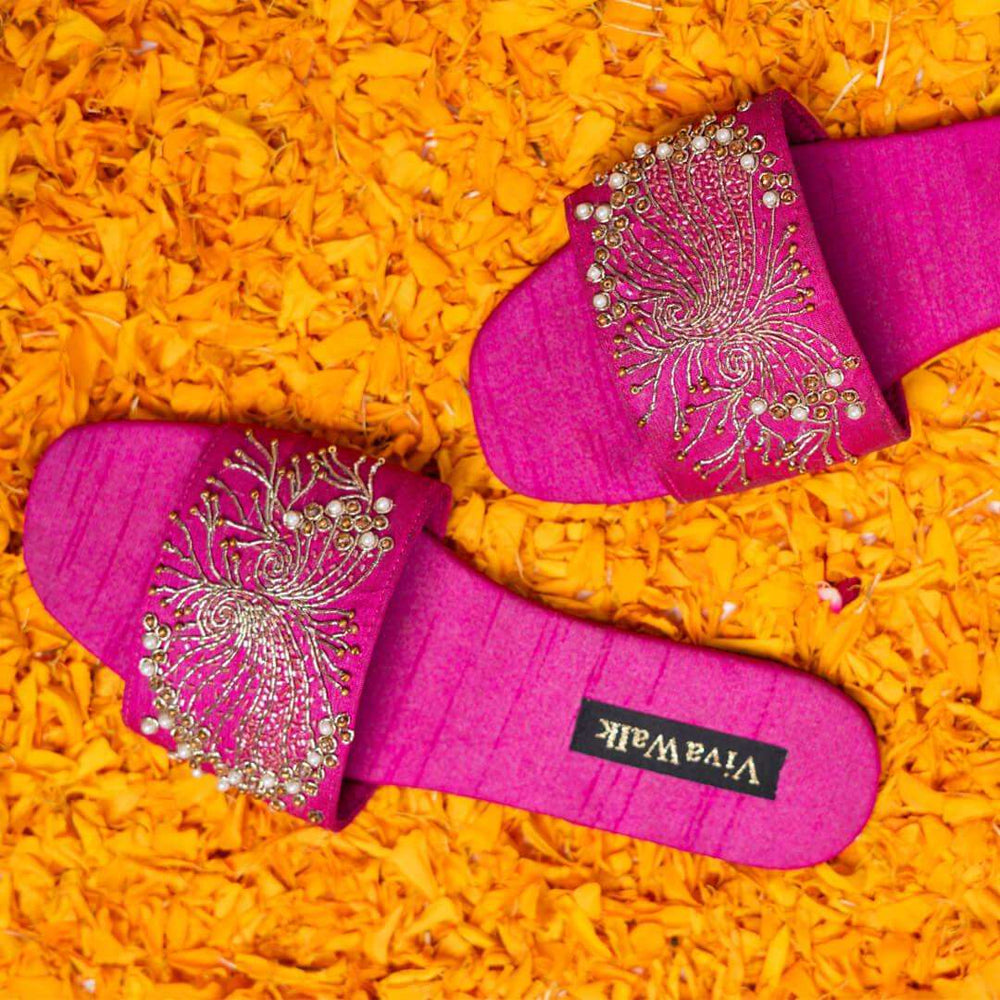 Khussa Shoes, khussa design & Flats Chappal Online - VivaWalk